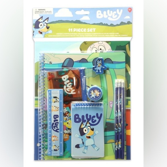 Disney | Other | Disney Bluey 1 Pc Themed School Supplies Bundle Nwt ...